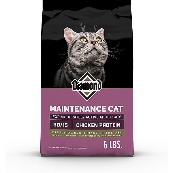 DIAMOND Maintenance 30/15 for Moderately Active Adult Cats Dry Food, 6 ...