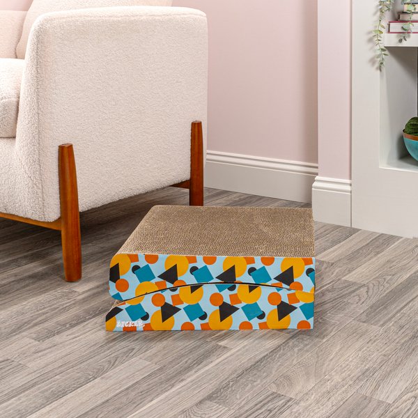 THE LICKER STORE Eero Modern 32-in Cardboard Foldable Lounge Cat ...