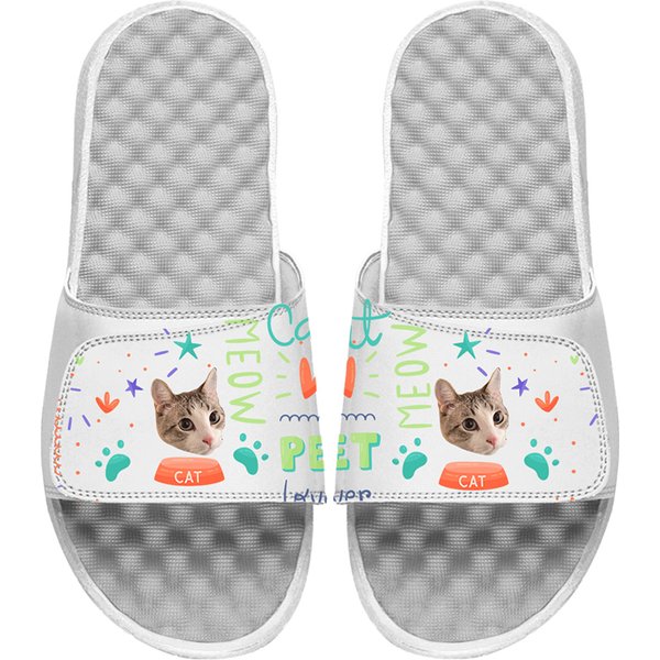 ISLIDE I Like Cats More Than People Slides, Great White, W8 / M7 ...