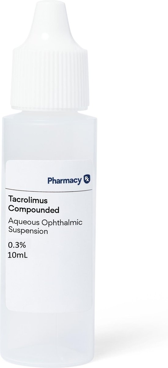 TACROLIMUS COMPOUNDED Aqueous Ophthalmic Suspension, 0.3%, 10 mL - Easy ...