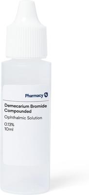 Discontinued - DEMECARIUM BROMIDE COMPOUNDED Ophthalmic Solution, 0.125 ...