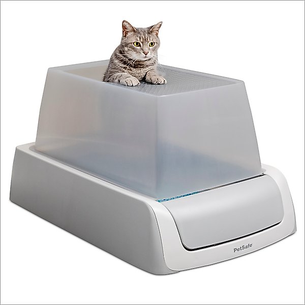 PETKIT PuraMax 2 Self Cleaning Cat Litter Box, White, X-Large: 24-in ...