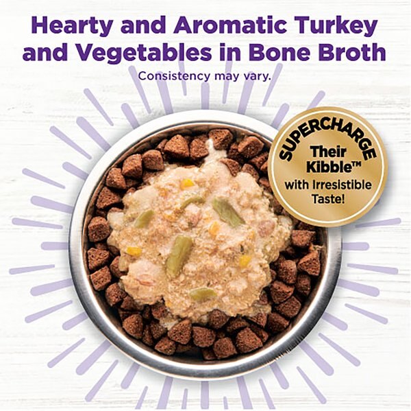 WELLNESS Bowl Boosters Hearty Toppers Turkey Wet Dog Toppers, 5.5-oz ...
