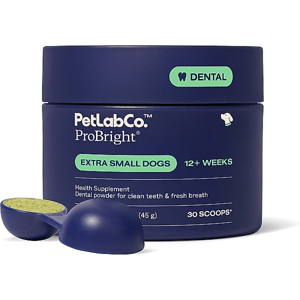 PETLAB CO. ProBright Dog Dental Powder for X-Small Dogs - Chewy.com