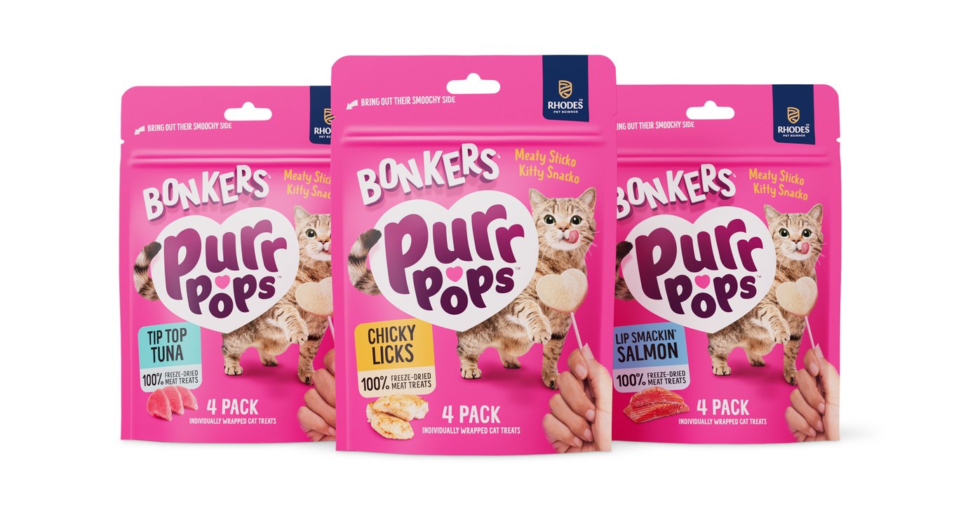 Out of Stock - BONKERS Purr Pops Lip Smackin' Grain-Free Salmon & Tuna ...