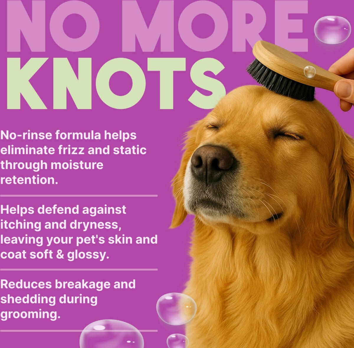 TROPICLEAN Detangling & Dematting Tangle Remover Dog Spray, 1-gal ...