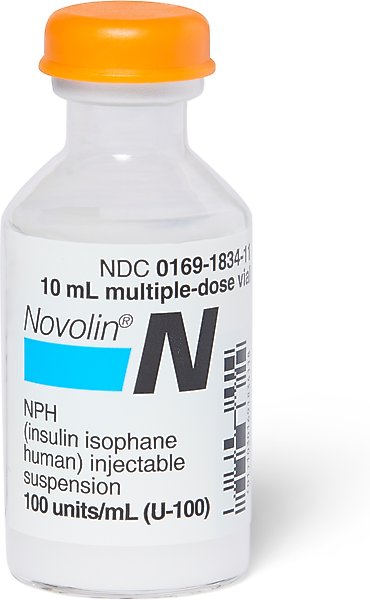NOVOLIN N (insulin isophane human) injectable suspension, U-100, 10-mL - Easy Refills | Chewy Rx