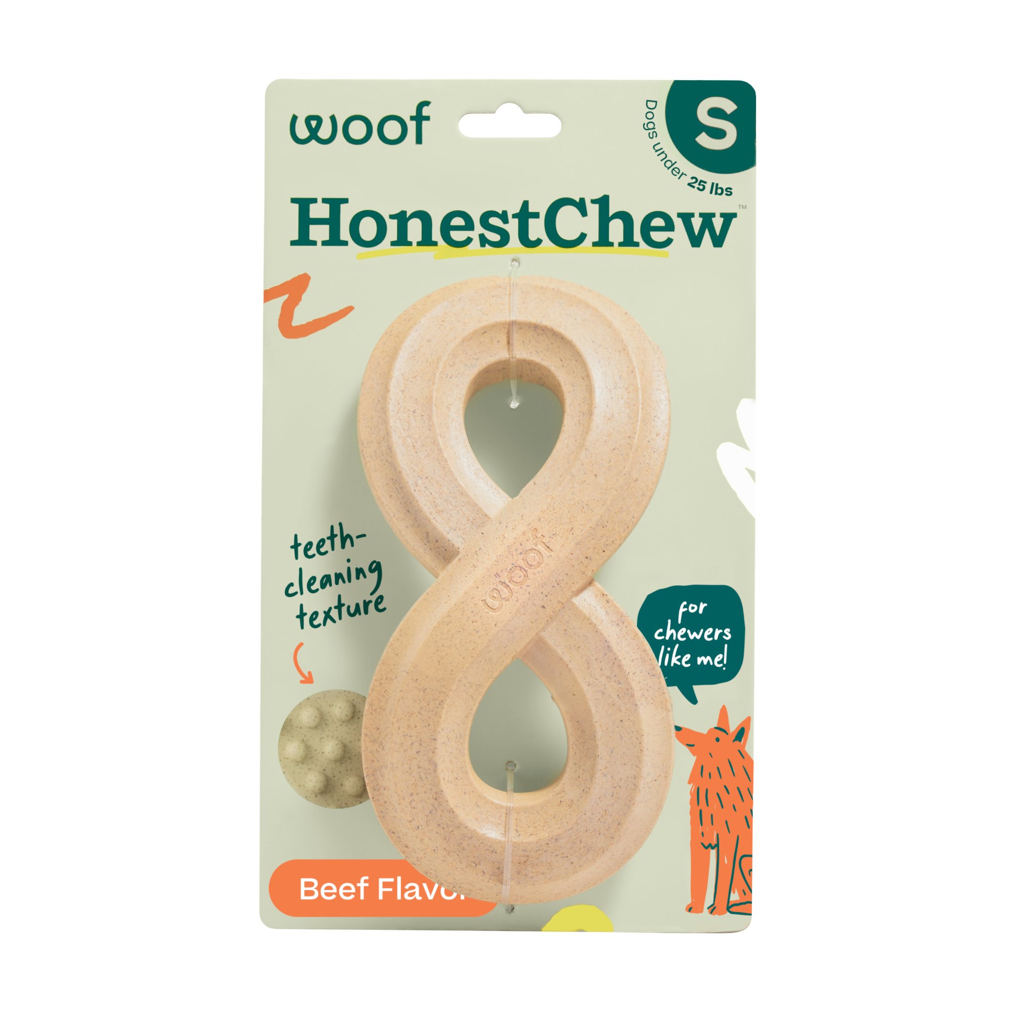 Product Reviews for WOOF HonestChew Infinity Hard Density All-Natural ...