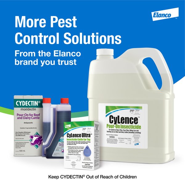 ELANCO Cylence Ultra Fly & Insect Control Cattle Ear Tags, 20 count ...