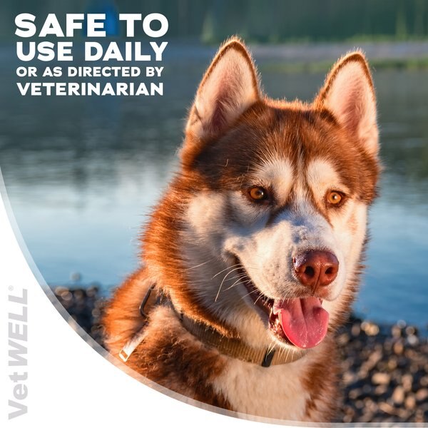 VETWELL Tris Flush Dog & Cat Ear Cleaner Solution & Infection Treatment ...