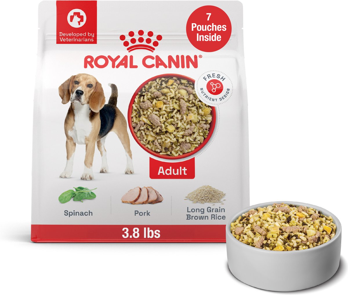 ROYAL CANIN Fresh Health Nutrition Adult Dog Food, 8.8-oz pouch, pack ...