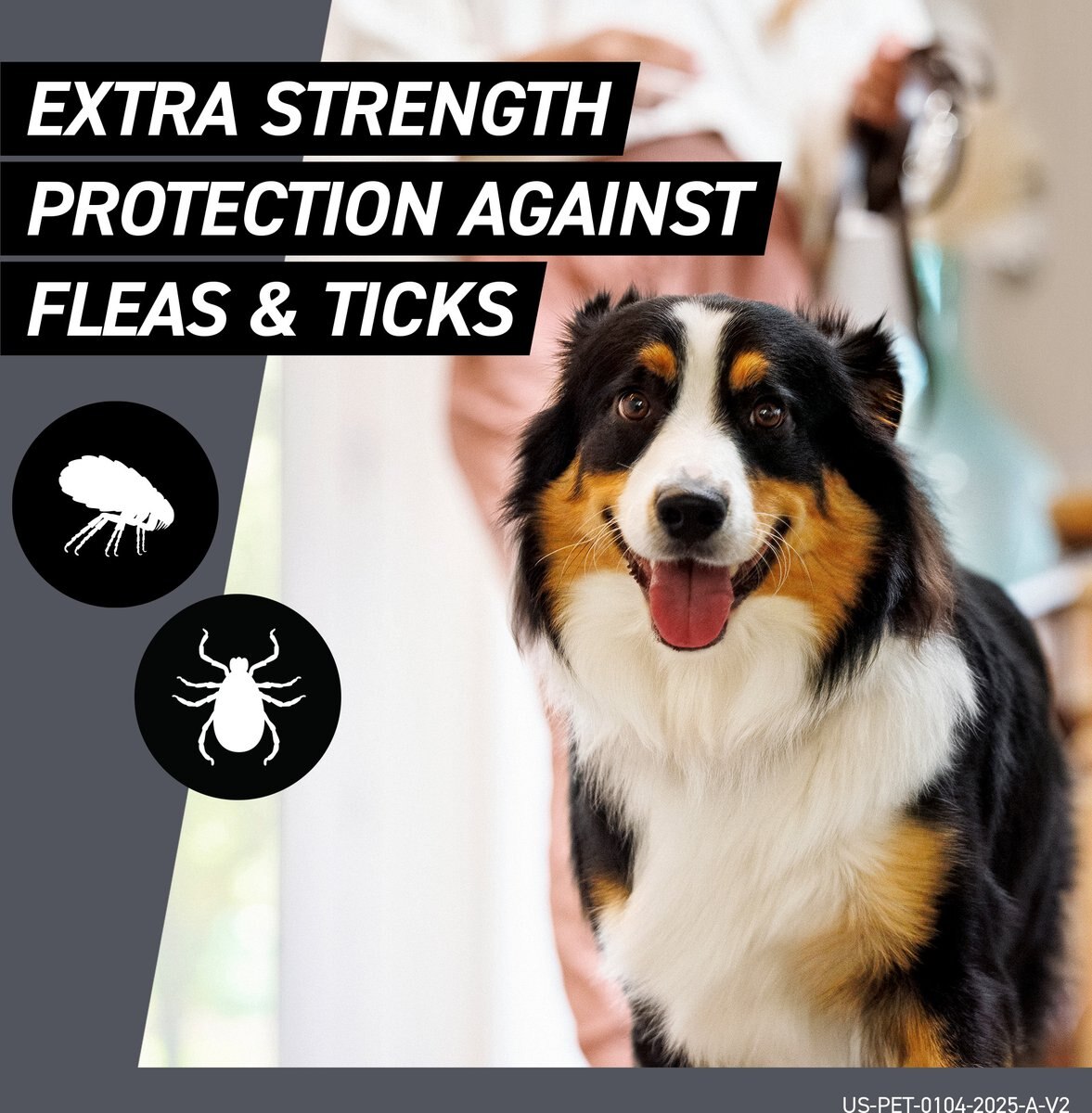 FRONTLINE SHIELD Flea & Tick Treatment for Large Dogs, 41 - 80 lbs, 3 ...