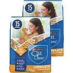Purina Cat Chow Complete with Real Chicken & Vitamins Dry Cat Food, 30 ...