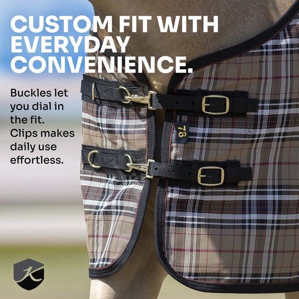 KENSINGTON PROTECTIVE PRODUCTS UV Protective Horse Fly Sheet, 63-in ...