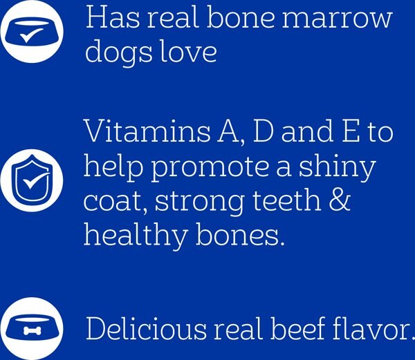 PEDIGREE Mini Marrobone Real Beef Flavor Biscuit Dog Treats, 15-oz bag ...