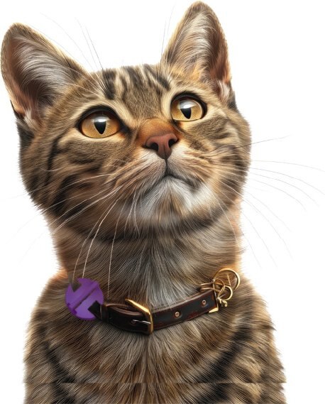 CALM PAWS Behavior Support Calming Disk Collar Attachment for Cats ...