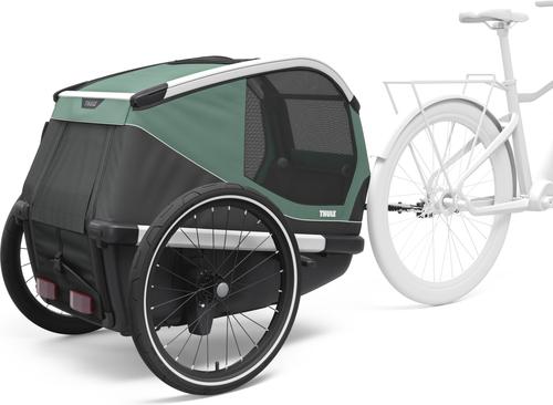 THULE Bexey Dog Bike Trailer, Hazy Green, Medium - Chewy.com