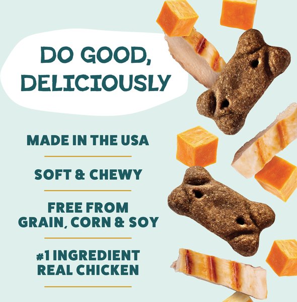 SHAMELESS PETS Cheeky Chicken Meaty Tenders Soft & Chewy Dog Treats, 8 ...
