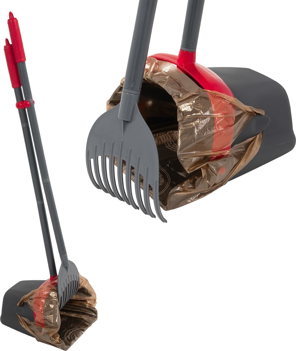 ARM & HAMMER Swivel Bin & Rake Backyard Waste Pickup - Chewy.com