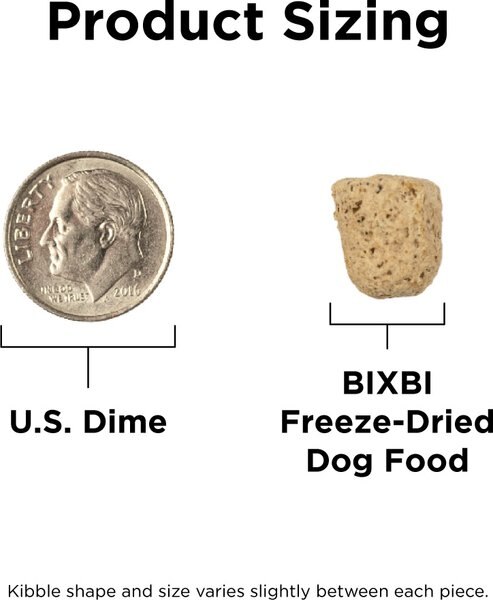 BIXBI Rawbble Duck Recipe Grain-Free Freeze-Dried Dog Food, 12-oz bag ...