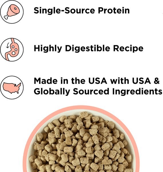 BIXBI RAWBBLE Beef Recipe Grain-Free Freeze-Dried Cat Food, 3.5-oz bag ...