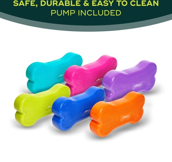 FITPAWS K9FITbone Dog Training Regular Balancing Bone, Green - Chewy.com