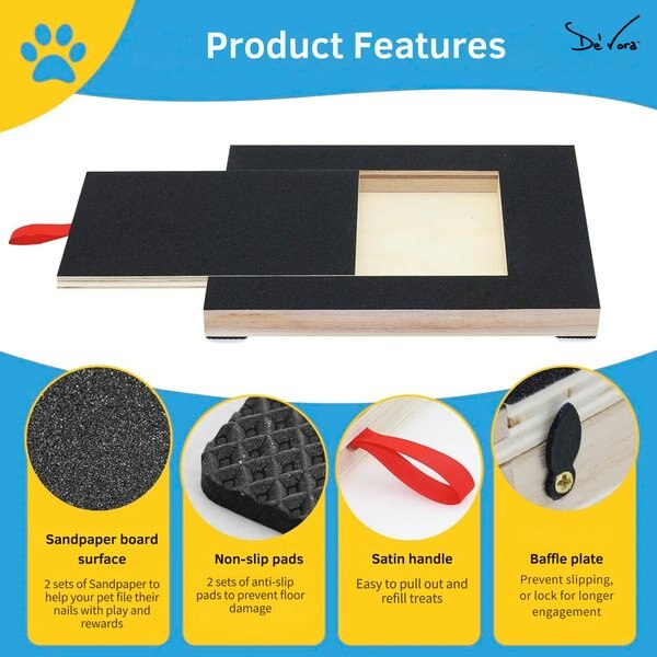 Out of Stock - DE' VORA Buddy Trainer Nail Scratch Board Dog Nail File ...