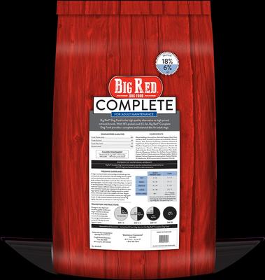 BIG RED Complete Adult Meat Dry Dog Food, 50-lb bag - Chewy.com