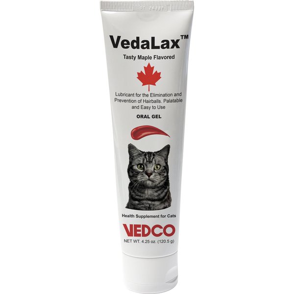 VETOQUINOL Laxatone Gel Hairball Control Supplement for Cats, 4.25-oz ...