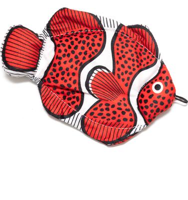 CAT LURES Meowee Wowee Catnip Speckled Clown Fish Plush Cat Toy - Chewy.com