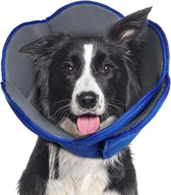NANAKI Soft Cone Recovery Elizabethan Collar/E-Collar for Dogs, Blue ...