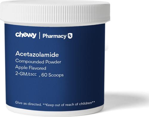 ACETAZOLAMIDE COMPOUNDED Apple Powder, 2 GM/15CC scoop, for Veterinary ...