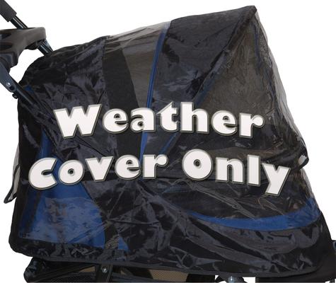 PET GEAR Weather Cover for Jogger No-Zip Dog Stroller, Black - Chewy.com