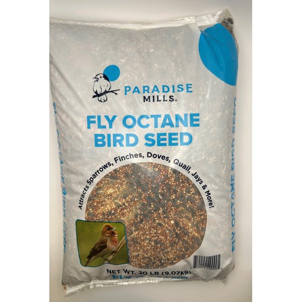 PARADISE MILLS Fly Octane Seed Blend Wild Bird Food, 20-lb bag - Chewy.com