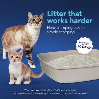 CHEWY MADE Multi-Cat Fresh Scented Clumping Clay Cat Litter (FORMERLY ...