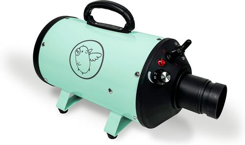 FLYING PIG GROOMING One High Velocity Dog Grooming Dryer, Mint/Grey ...