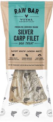 VITAL ESSENTIALS Raw Bar Silver Carp Single Ingredient Freeze-Dried Dog ...