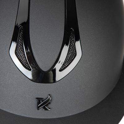 SHIRES EQUESTRIAN PRODUCTS Karben Silvia Wide Peak Horse Riding Helmet ...