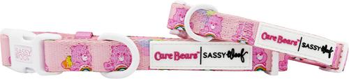 SASSY WOOF Care Bears Cheer Bear Dog Collar, Medium: 19.7-in neck, 3/4 ...