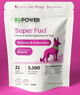 K9 POWER Super Fuel Pork Flavored Powder Joint Supplement for Dogs, 8 ...