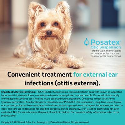 POSATEX Otic Suspension for Dogs, 7.5-g - Easy Refills | Chewy Rx
