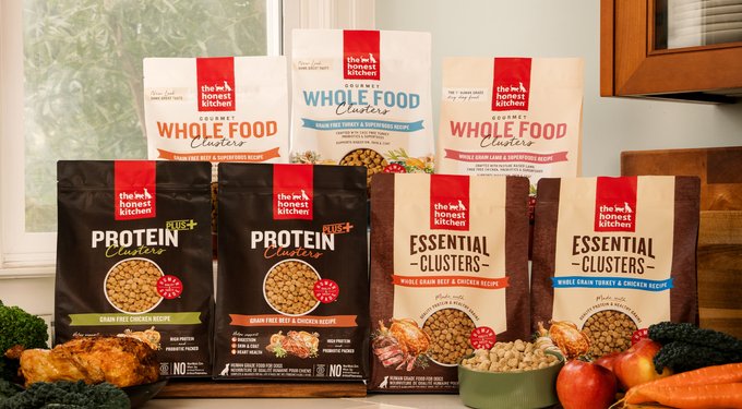 THE HONEST KITCHEN Whole Food Clusters Grain-Free Chicken & Fish Dry ...