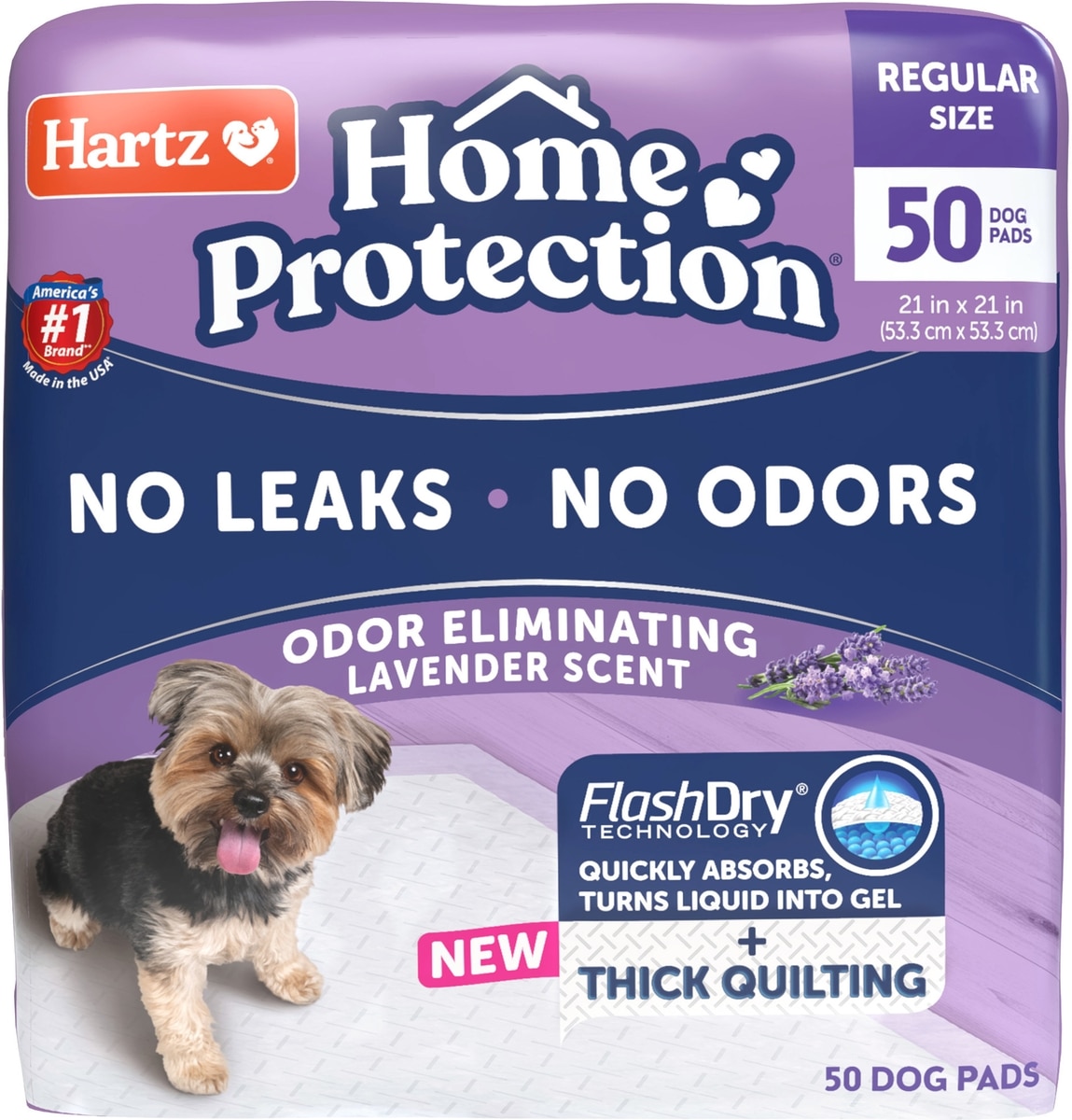 HARTZ Home Protection Super Absorbent Odor Eliminating Lavender Scented ...