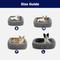 JOEJOY Luxury Rabbit Velvet Plush & Supportive Foam Orthopedic Bolster ...