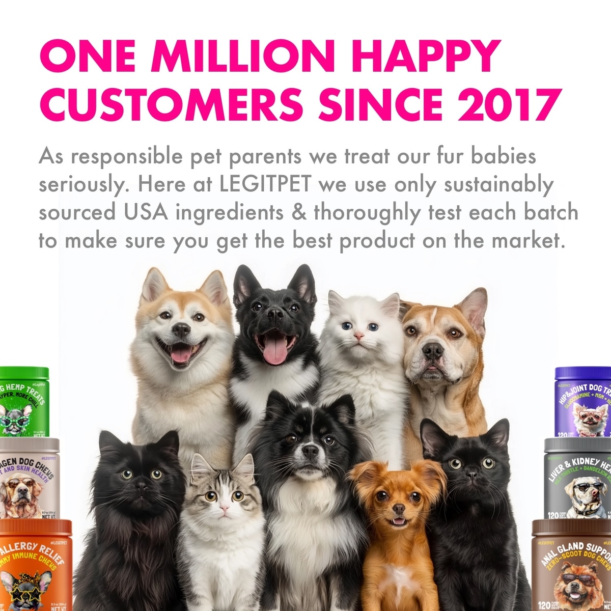LEGITPET Alaskan Salmon Oil Omega-3 Soft Chew Skin & Coat Supplement ...