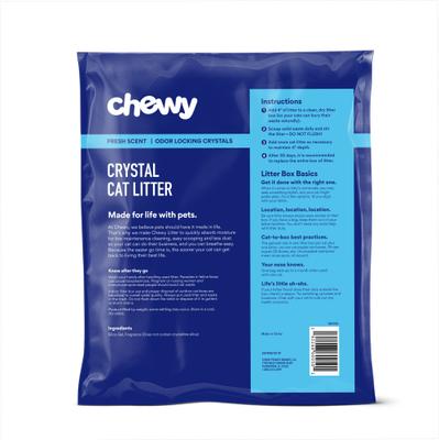CHEWY MADE Crystal Scented Non-Clumping Cat Litter (FORMERLY FRISCO), 8 ...