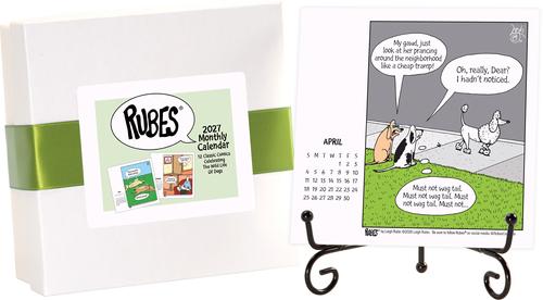 MAISON DE PAPIER 2027 Rubes Dog Cartoon Calendar - Chewy.com