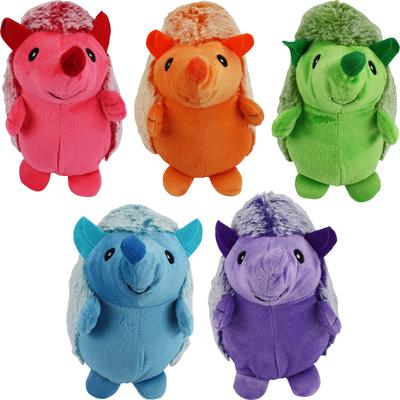 MULTIPET Hedgehog Squeaky Plush Dog Toy, Color Varies, 1 count - Chewy.com