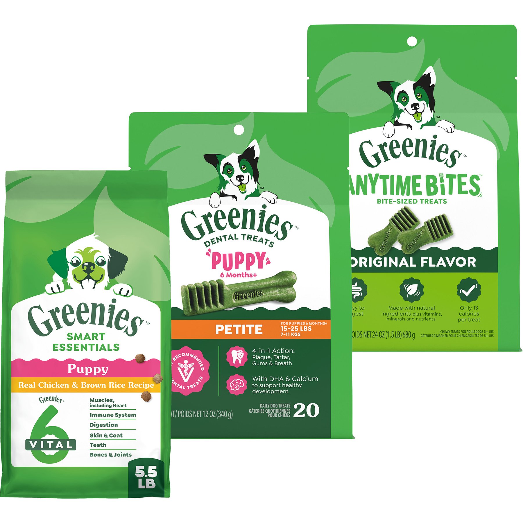 Elevate your dog's meals with greenies smart topper high-protein mix-in