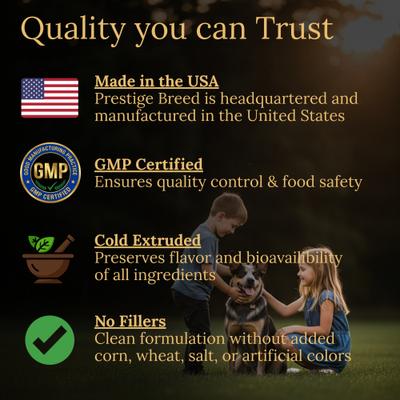 PRESTIGE BREED Australian Cattle Dog Multivitamins Digestive Health ...